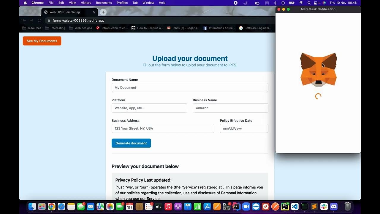 Web3-Templating using Web3.Storage - YouTube