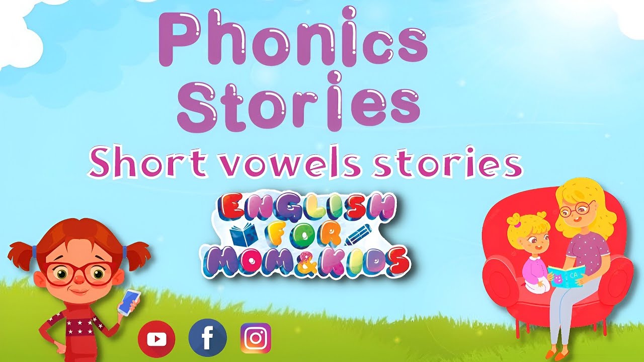 phonics stories about short vowels - YouTube