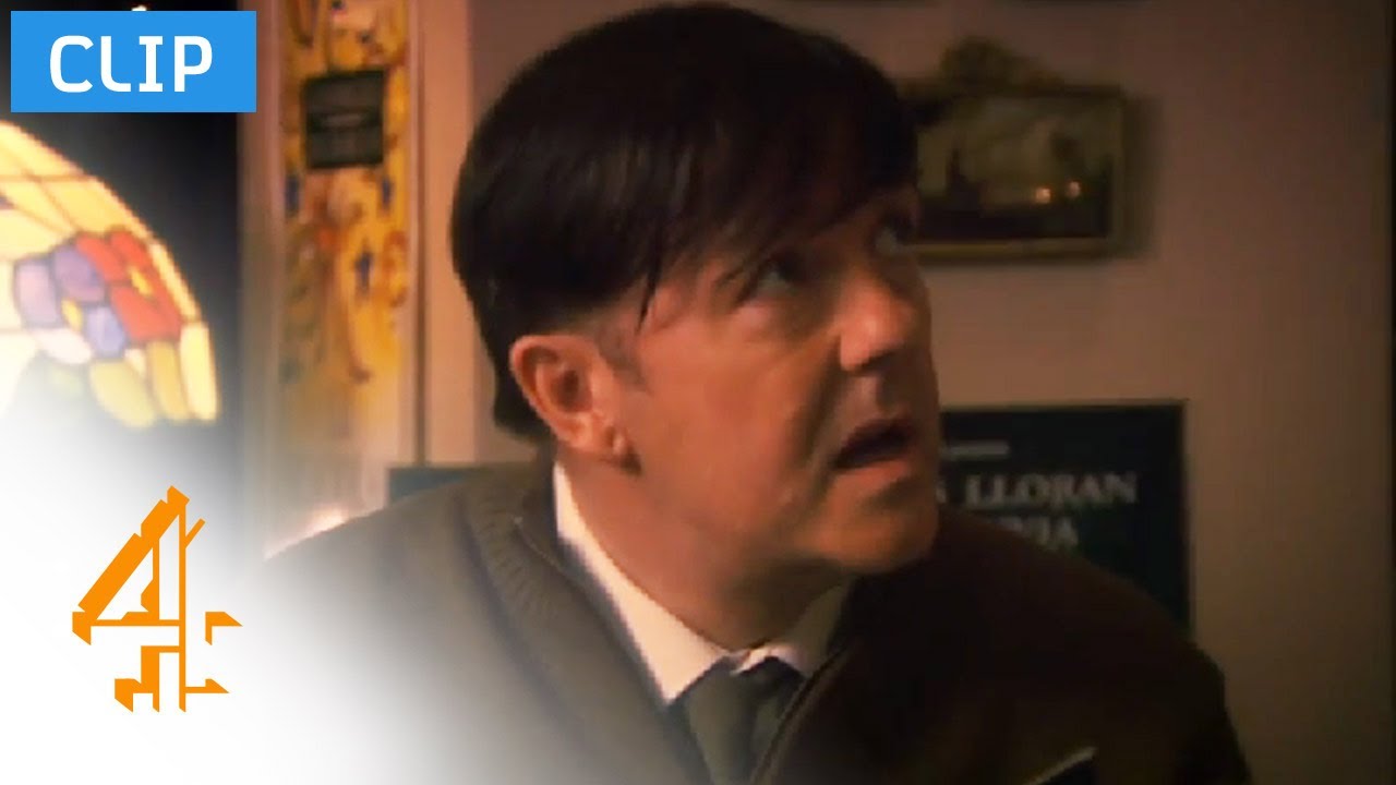 Derek Ricky Gervais Frog