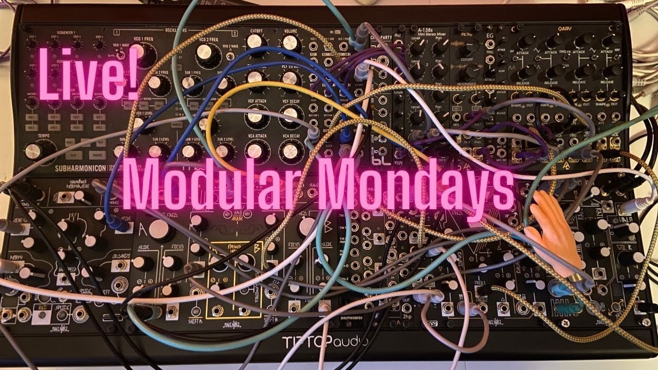 LIVE! Eurorack Modular || House/Techno/Ambient improv set - YouTube