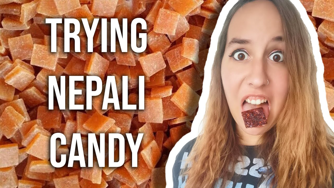 Risking my tastebuds trying Nepali candy! | Nepal Vlog - YouTube