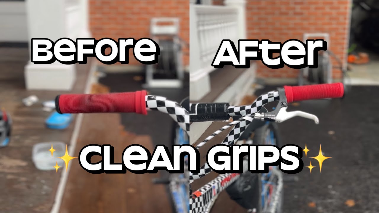 *HOW TO CLEAN YOUR GRIPS*…ACTUALLY WORKS🧼🤯 - YouTube