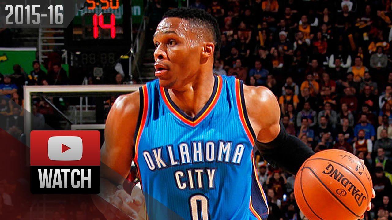 Russell Westbrook Full Highlights at Cavaliers (2015.12.17) - 27 Pts ...