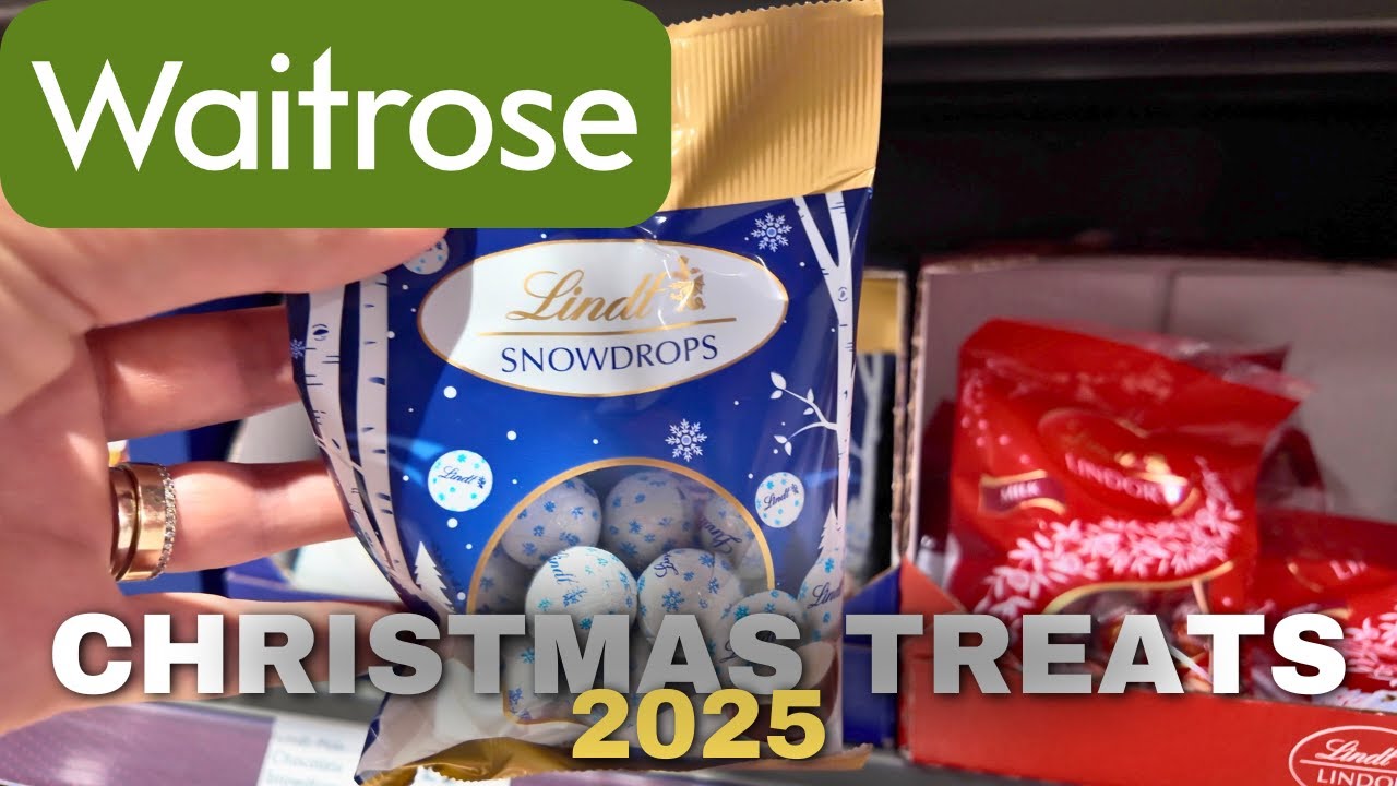 WAITROSE Christmas Food Haul 2025 - Delicious NEW Snacks, Desserts ...
