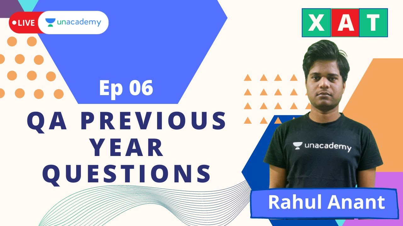 Target-XAT | Quant Previous year questions(2014-19) | Part-6 | Rahul ...