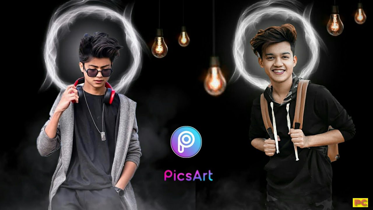 🔥Picsart ring light effect // Picsart tutorial // Picsart editing New ...