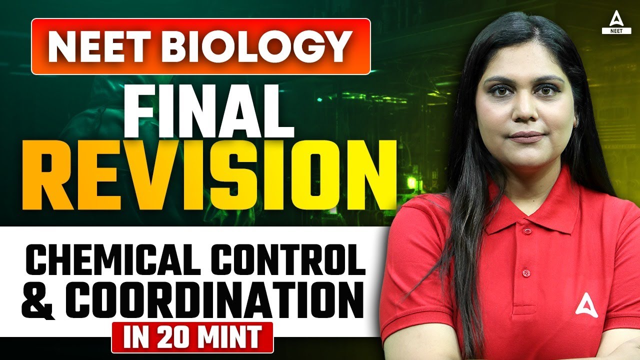Chemical Control and Coordination One Shot | FINAL REVISION | NEET 2024 ...
