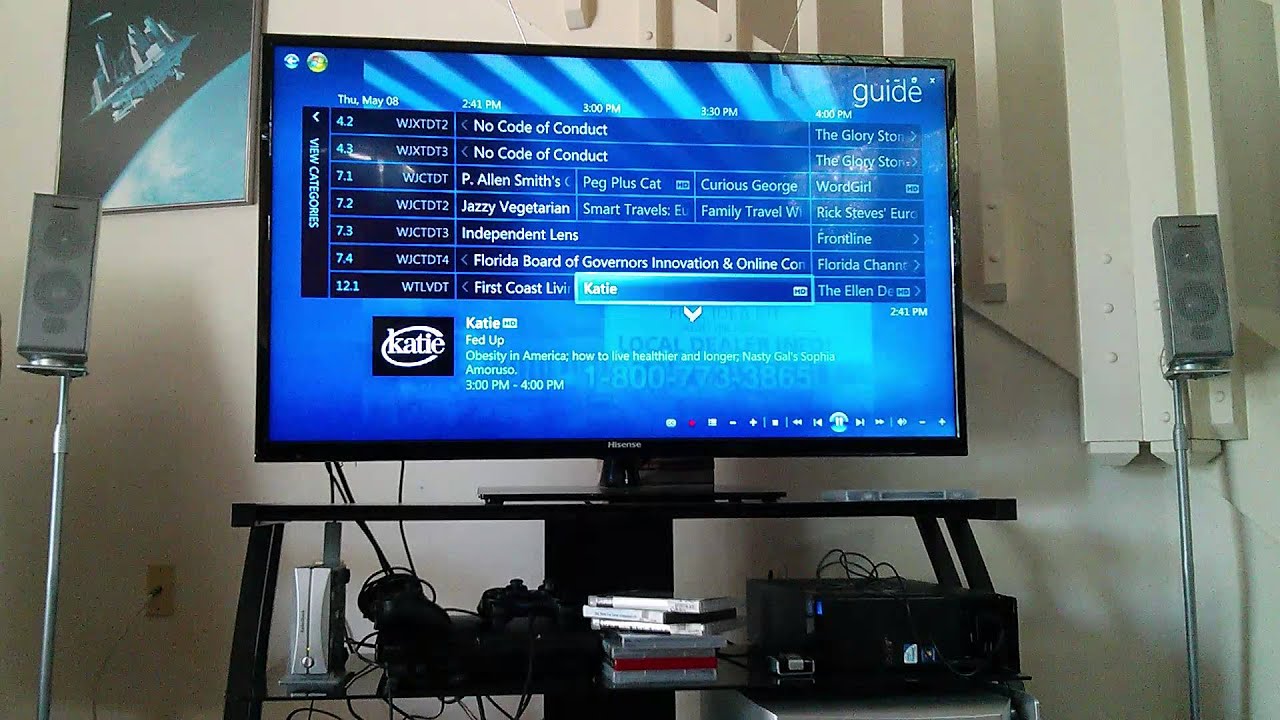 Windows Media Center demo. - YouTube