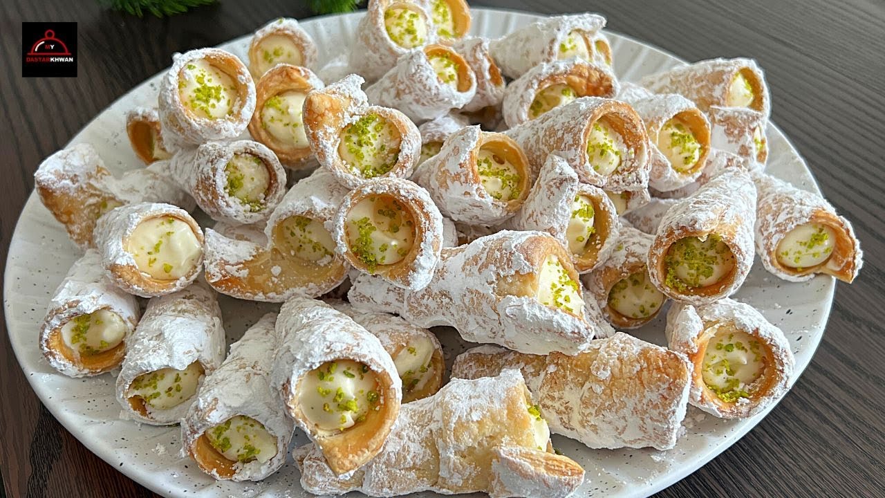 Only With Two Ingredients Make This Incredible Sweet | Cream Roll ...