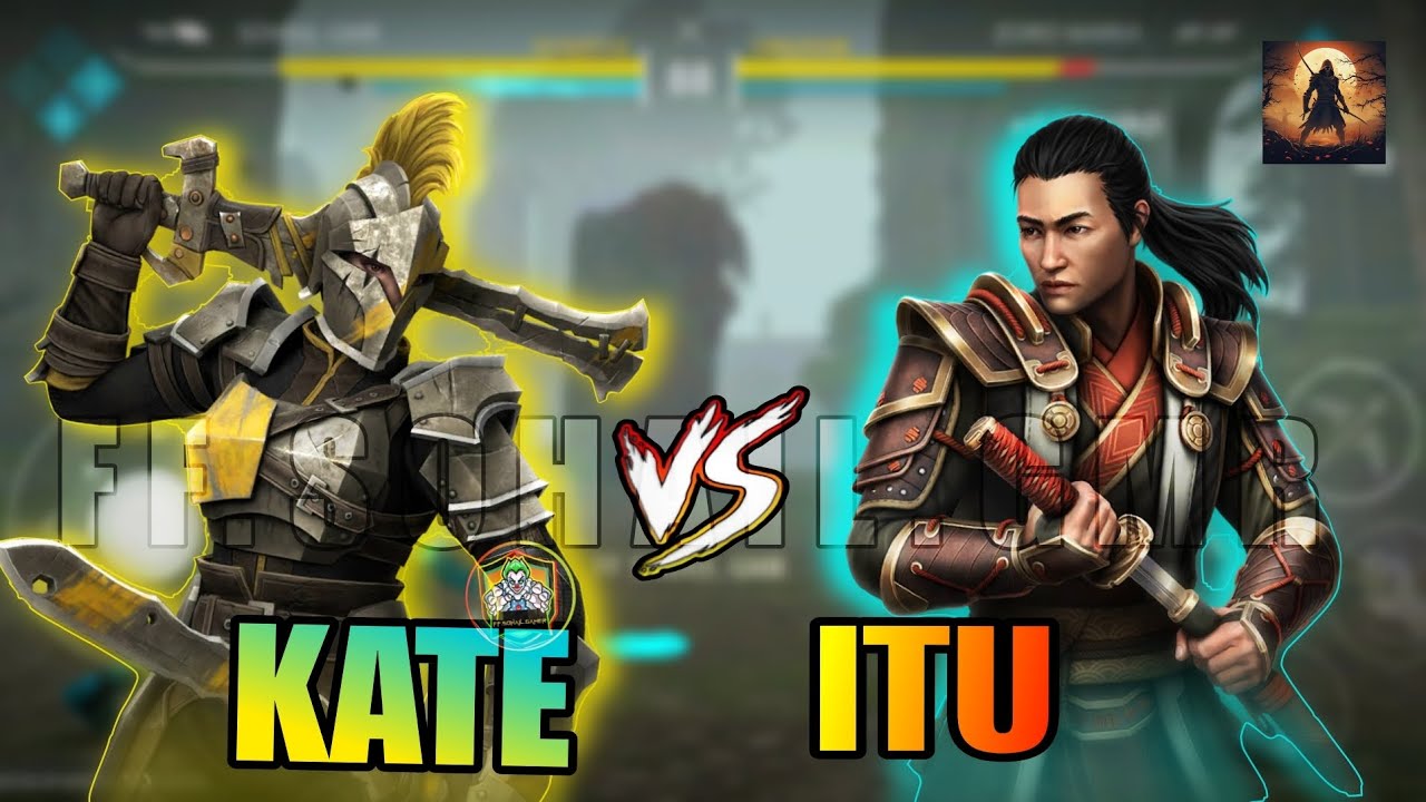 KATE vs ITU shadow fight 4 arena #shadow #shadowfight2 #freefire # ...