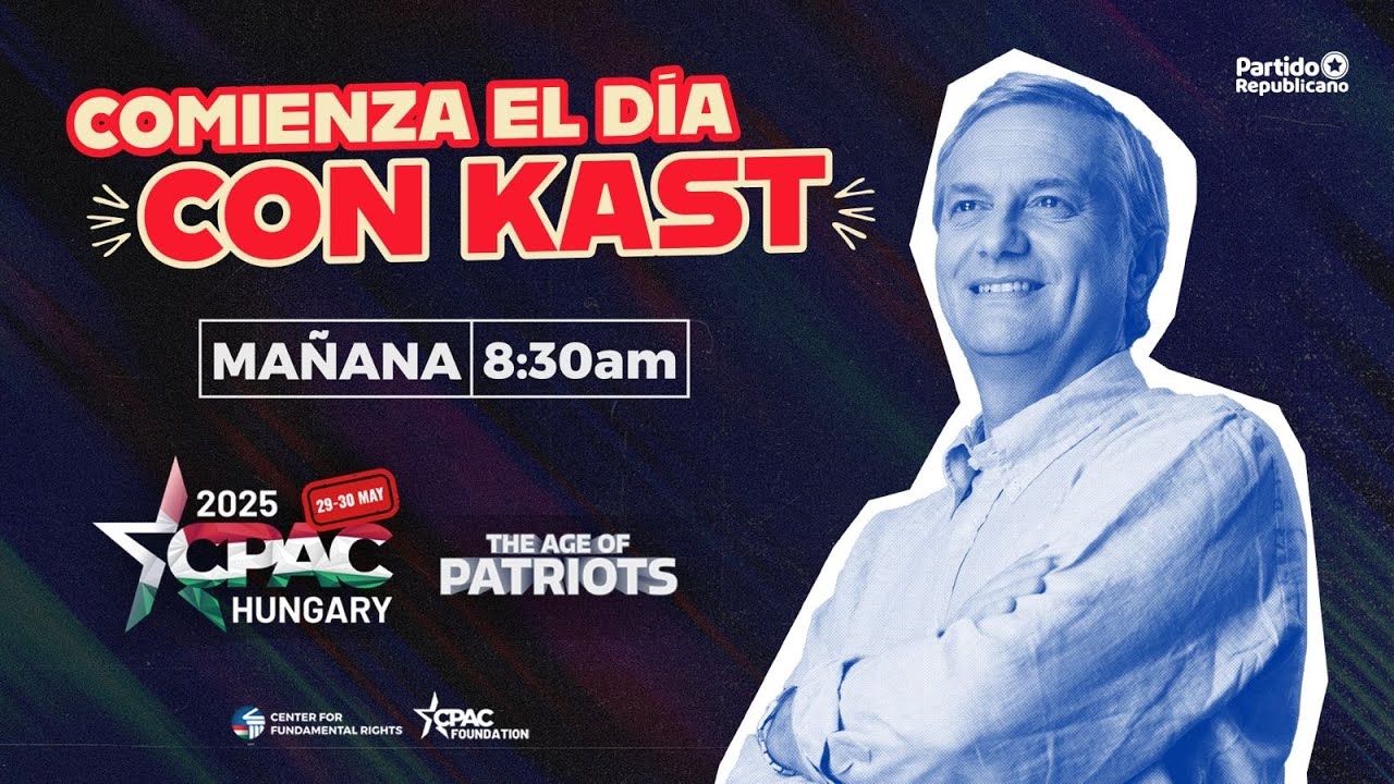 José Antonio Kast en CPAC 2025 Hungría - YouTube