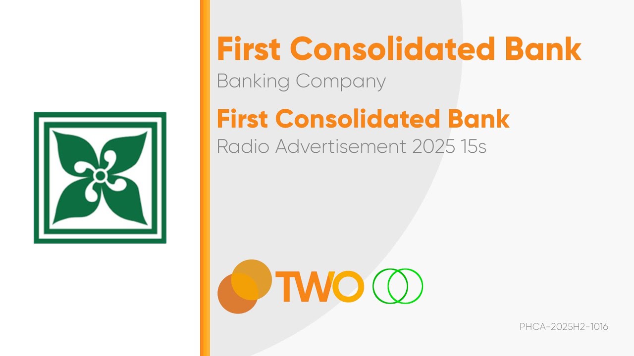 First Consolidated Bank Radio Ad 2025 15s (Bohol) - YouTube
