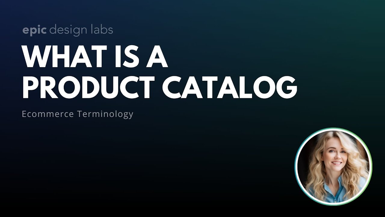 What is a Product Catalog in Ecommerce - YouTube