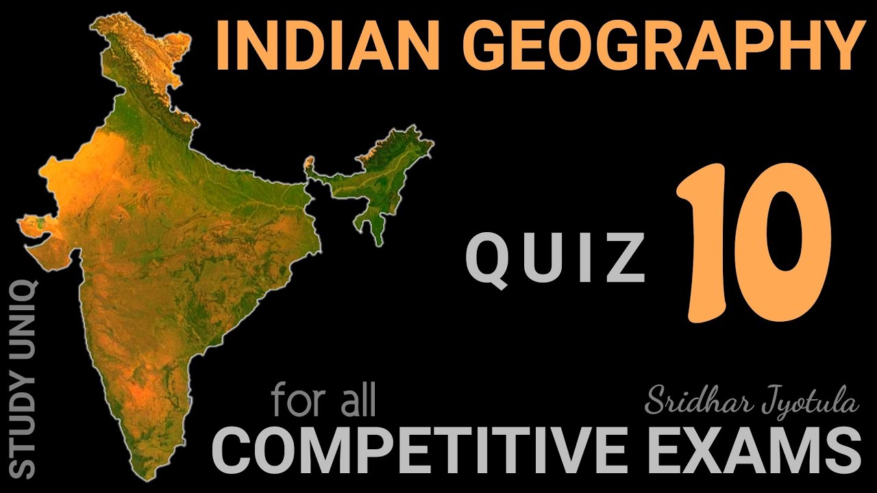 Indian Geography Quiz - 10 - YouTube