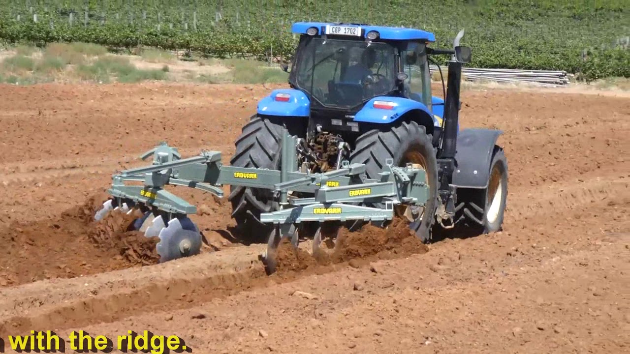 RIDGER & REVERSIBLE DISC DOS11-12 AND WIDE BED FORMER by Erdvark. - YouTube