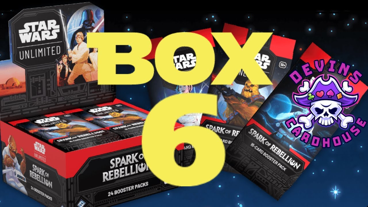Star Wars Unlimited Box Opening # 6 - YouTube