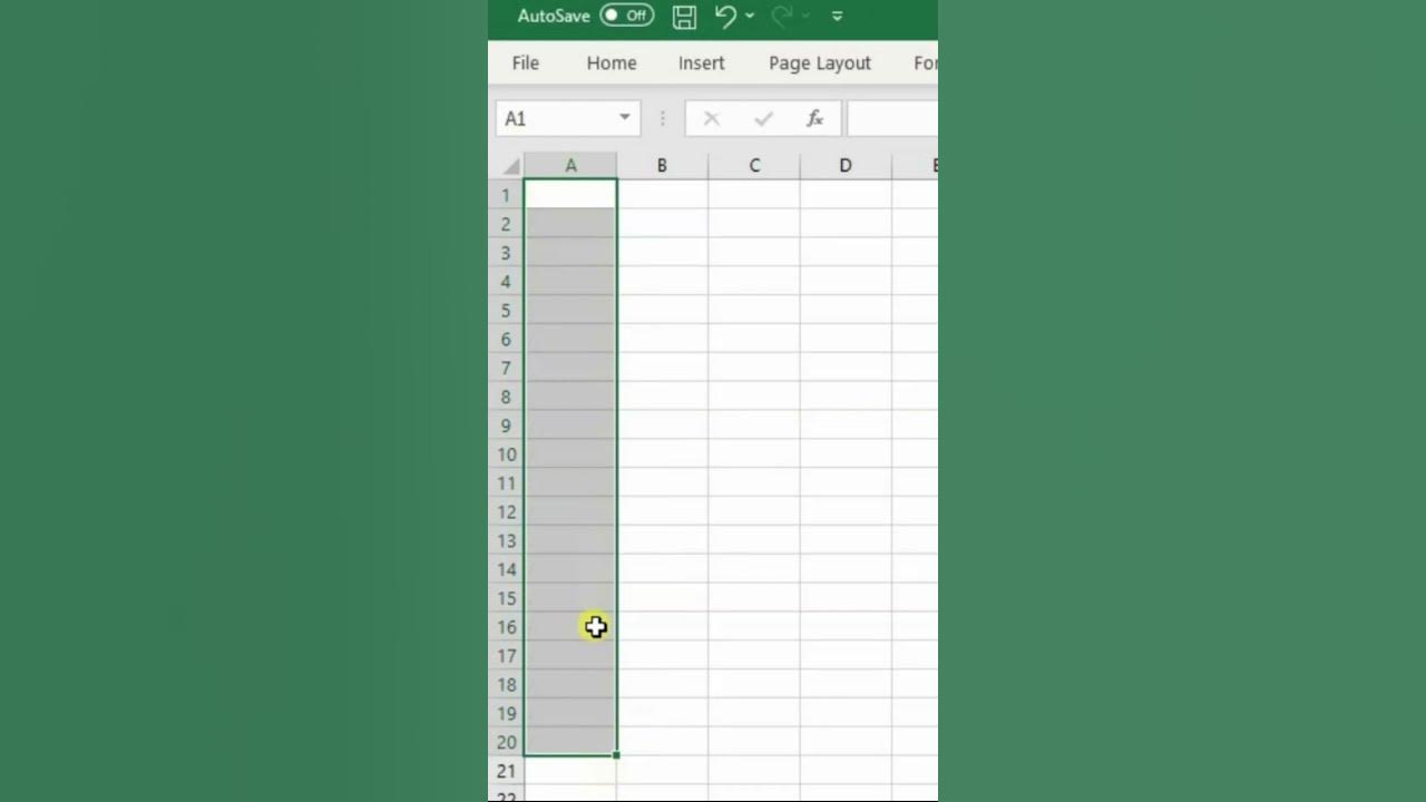 👌 🌟 Automatically Add Serial Numbers by Two Methods in Excel #shorts #exceltips - YouTube
