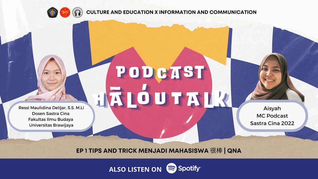 EP 1 TIPS AND TRICKS MENJADI MAHASISWA 很棒 | With Ressi Maulidina Delijar, S.S. M.Li (Ressi ...