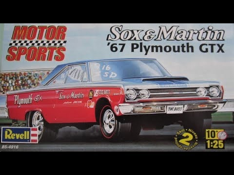 How to Build the Sox & Martin ’67 Plymouth GTX 1:25 Scale Revell Model ...