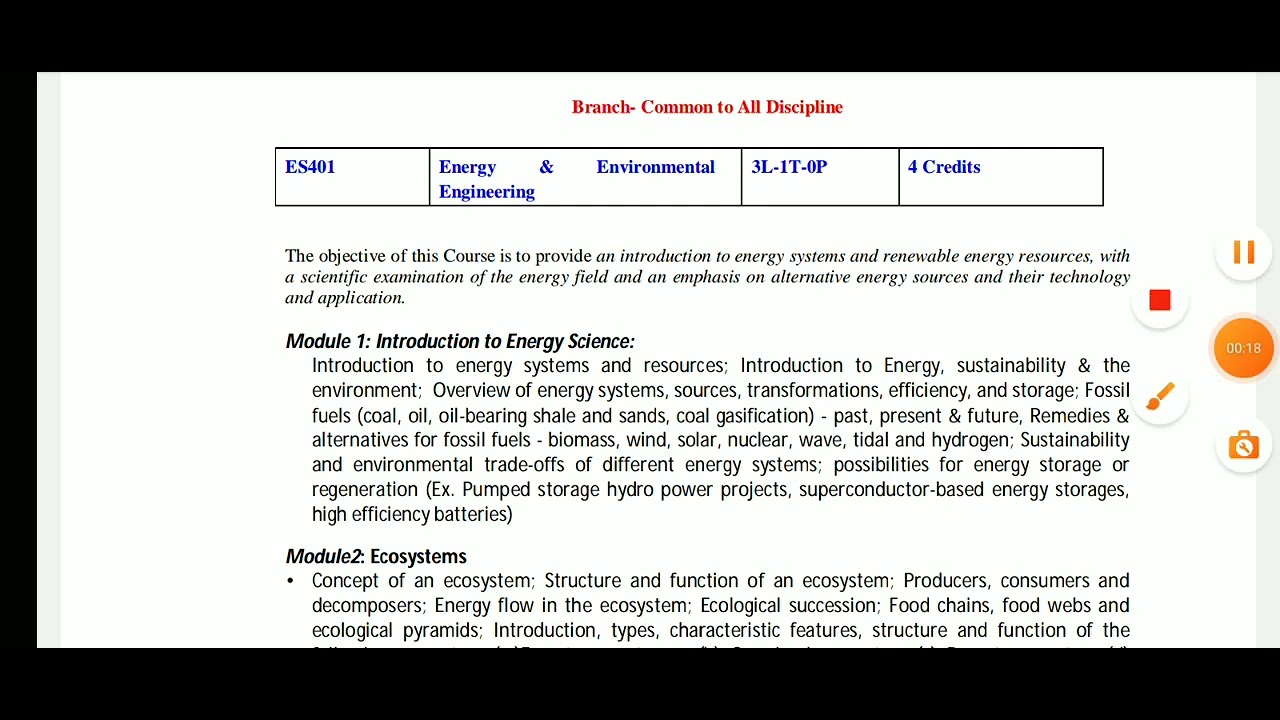Civil Engineering RGPV BTech 4th semester Syllabus 2023 || CE RGPV BTech 4th semester Syllabus ...