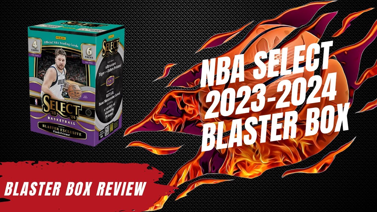 🏀 Opening some NBA cards! 💥 NBA Select 2023-2024 Retail Blaster Boxes 📦 ...