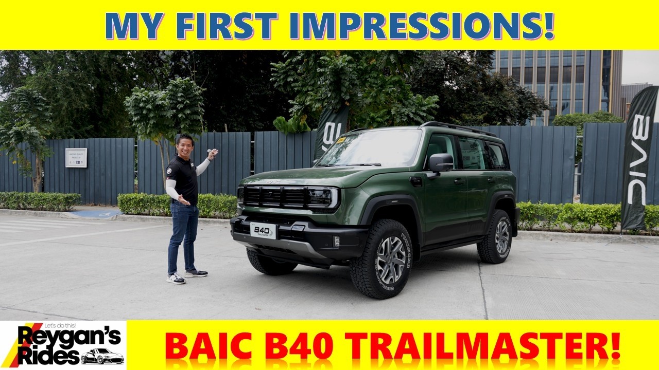BAIC B40 TRAILMASTER FIRST LOOK! [CAR FEATURE] - YouTube