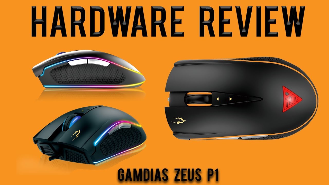Hardware Review: GAMDIAS ZEUS P1 RGB Optical Gaming Mouse - YouTube