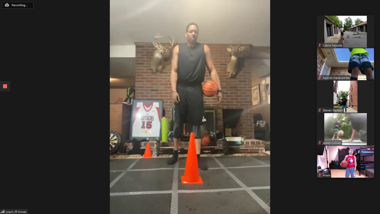 Cross Like Kyrie NYC Basketball Kids Workout with JR Inman - YouTube