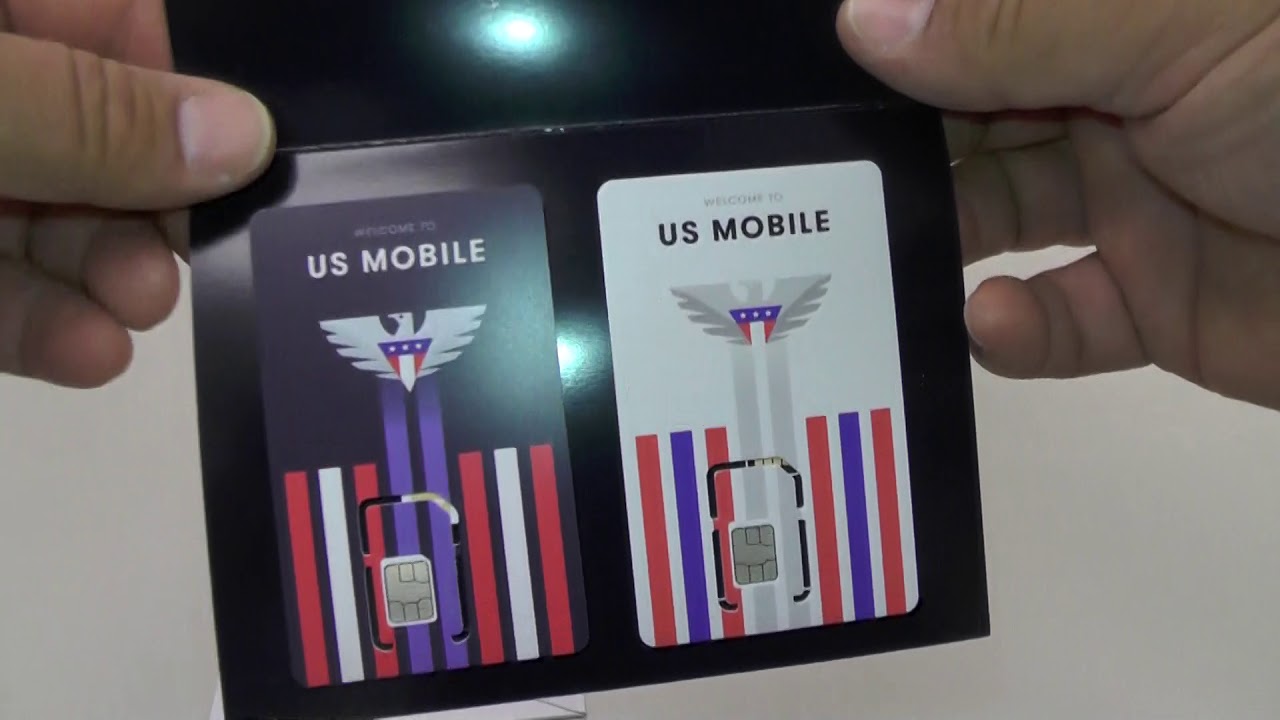US Mobile SIM Card Starter Kit - YouTube