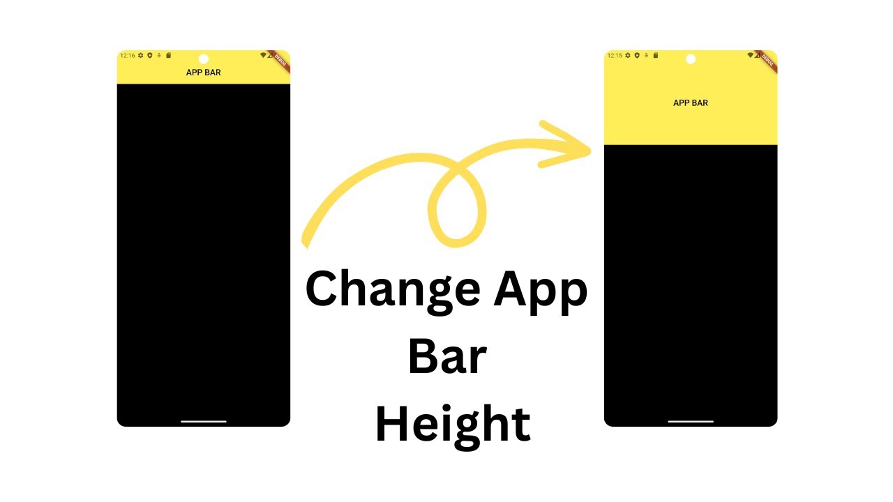 app bar height adjusting #flutter - YouTube
