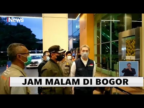 Zona Merah, Kota Bogor Berlakukan Jam Malam untuk Toko, Rumah Makan dan Mal - iNews Siang 30/08