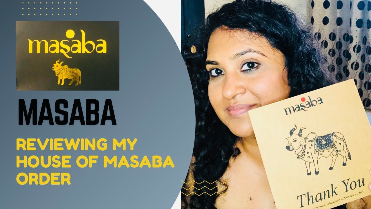 Unboxing and Reviewing my MASABA Order | House of Masaba | Designer ...