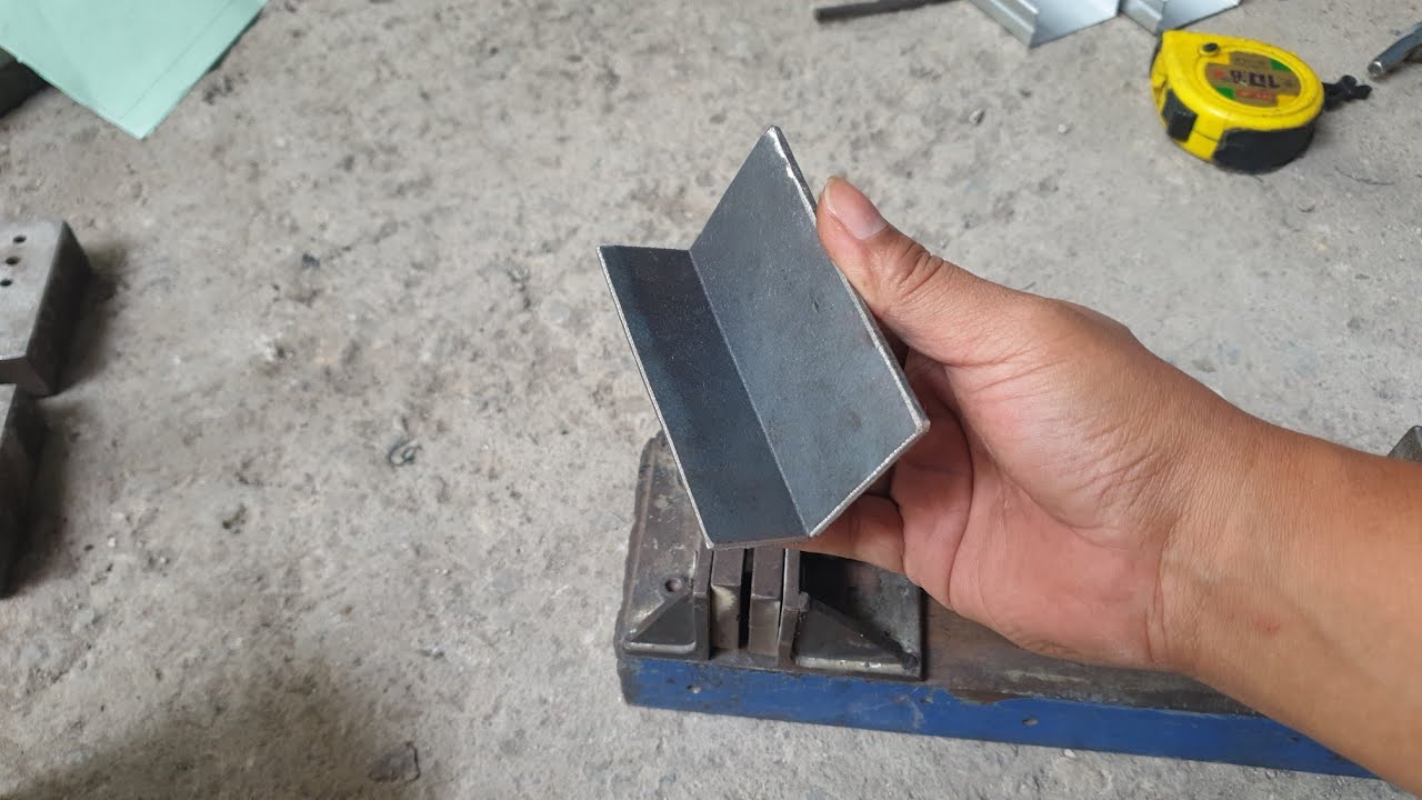 Easy trick to bend thick plates - YouTube