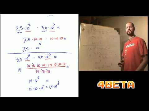 Rekenen met machten van 10 - YouTube
