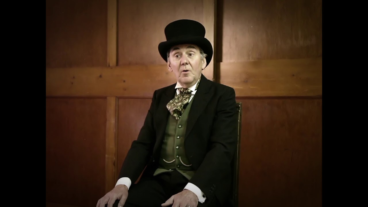 Joseph Rowntree at Quaker Tapestry - YouTube