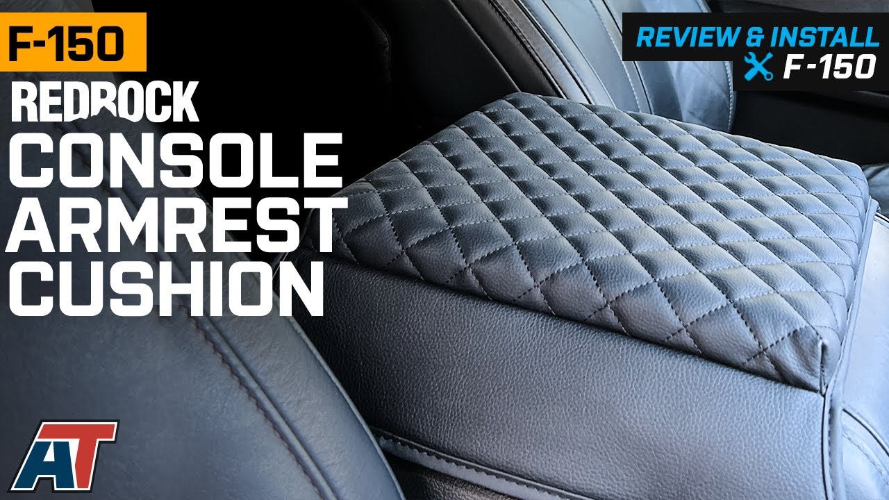 2015-2020 F150 RedRock Console Armrest Cushion Review & Install - YouTube