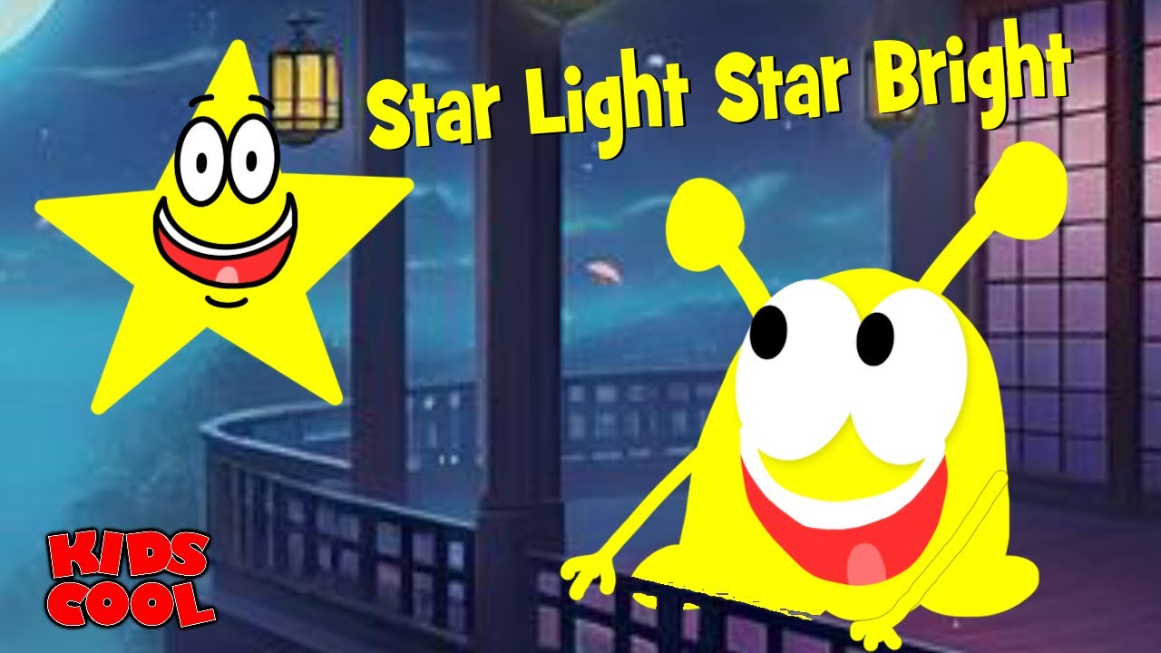 Star Light Star Bright - Nursery Rhyme by Kids Cool - YouTube