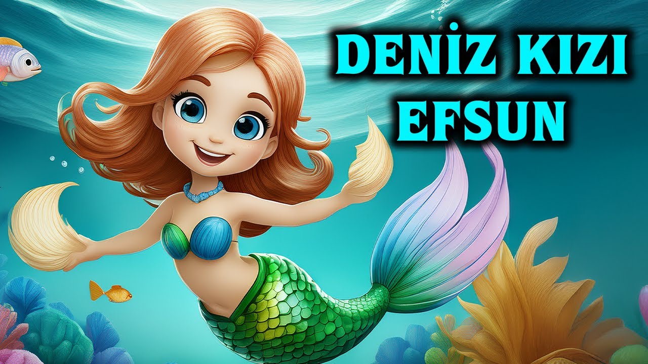 Deniz Kızı Efsun Masalı #denizkızı #mermaid #funny #animation # ...