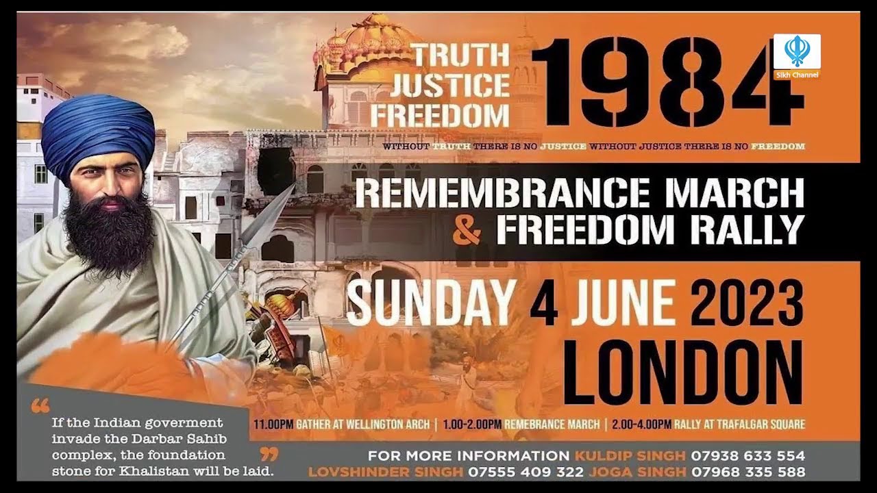 Special Program on June 1984 London Remembrance March & Freedom Rally ...