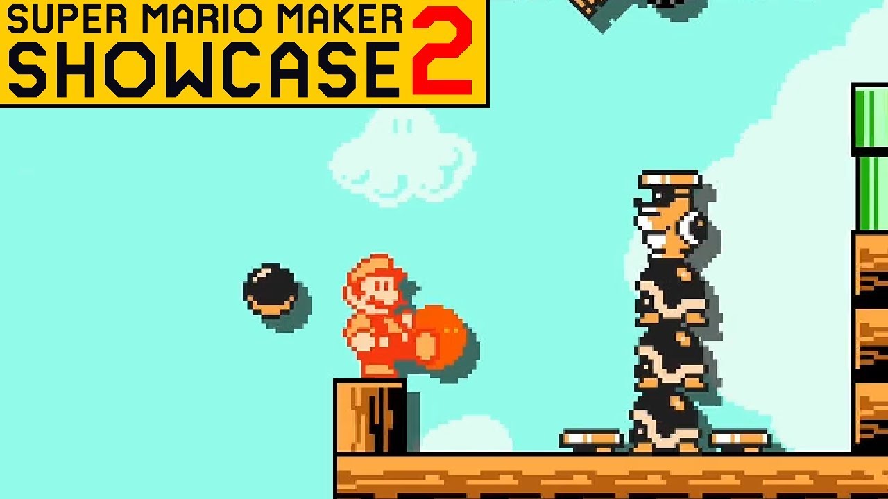 Super Mario Maker Showcase 2 - One Mario Army! - YouTube