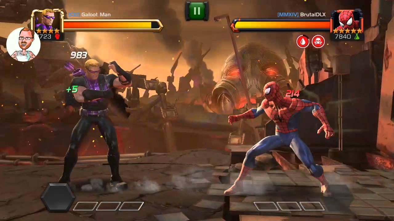 How to beat Spiderman in Marvel Contest of Champions with ANYONE - YouTube