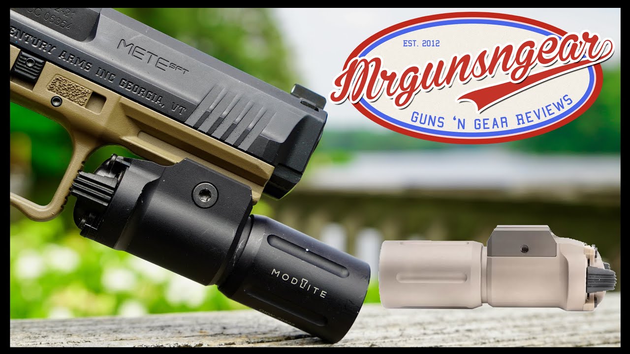 Modlite PL350 High Candela Handgun Weapon Light: The New Standard? 🇺🇸🔦 ...