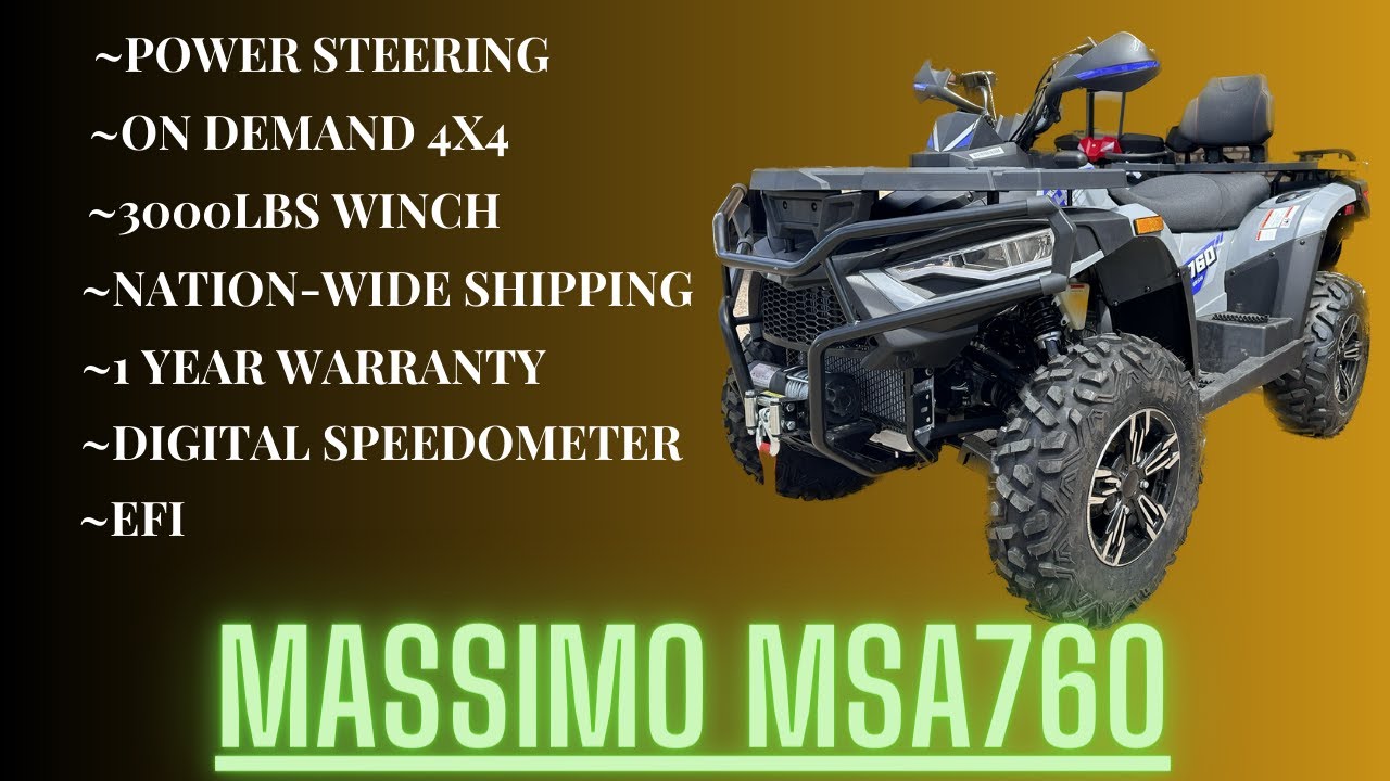 Brand New Massimo MSA760 4x4 Off Road Beast || Power Steering and Lot ...