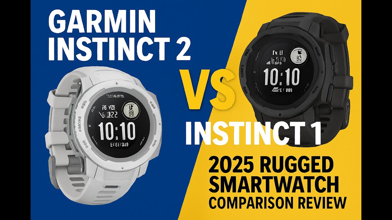 Garmin Instinct 2 vs Instinct 1 — 2025 Rugged Smartwatch Comparison ...