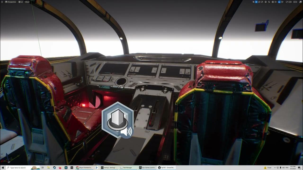 Going crazy with booleans in a space ship engine audio system | Unreal Engine | Devlog 004 - YouTube