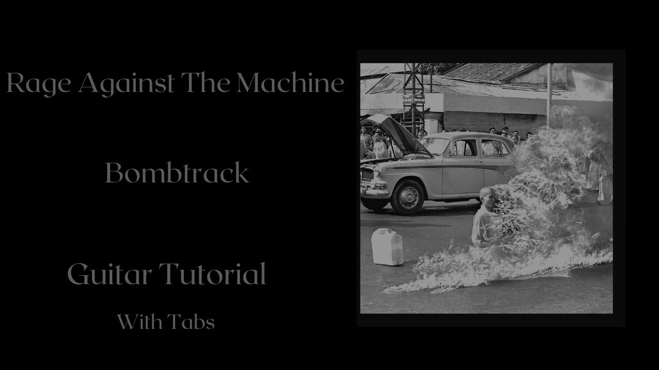 Bombtrack RATM Guitar Lesson And FREE TABS - Dakota's Guitar And Bass ...