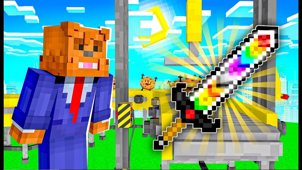 Creating The BEST Factory In Minecraft Cookie Camp - YouTube