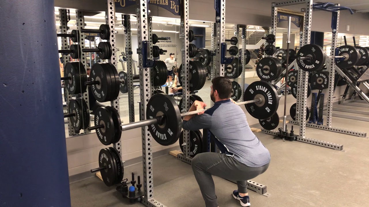 BB FRONT SQUAT - YouTube