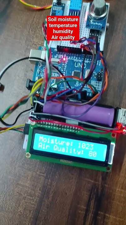 plant and crop health monitoring system Arduino soil moisture air ...