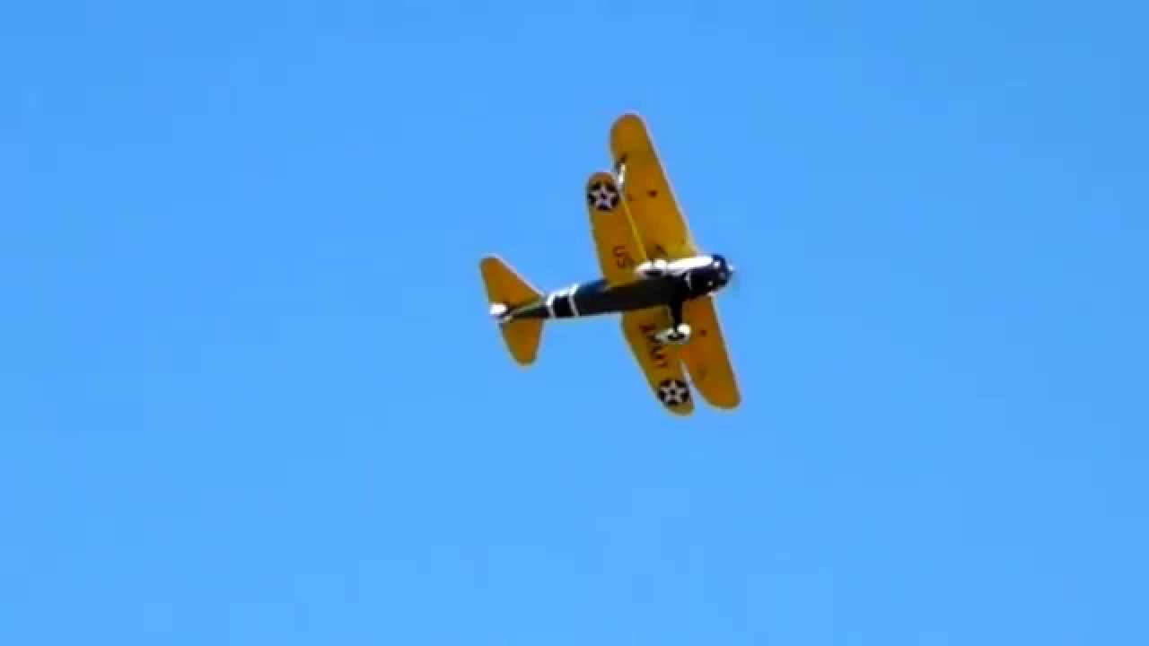 Curtis Hawk RC Biplane - YouTube